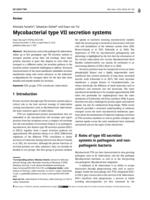 Mycobacterial type VII secretion systems | Scholarly Publications